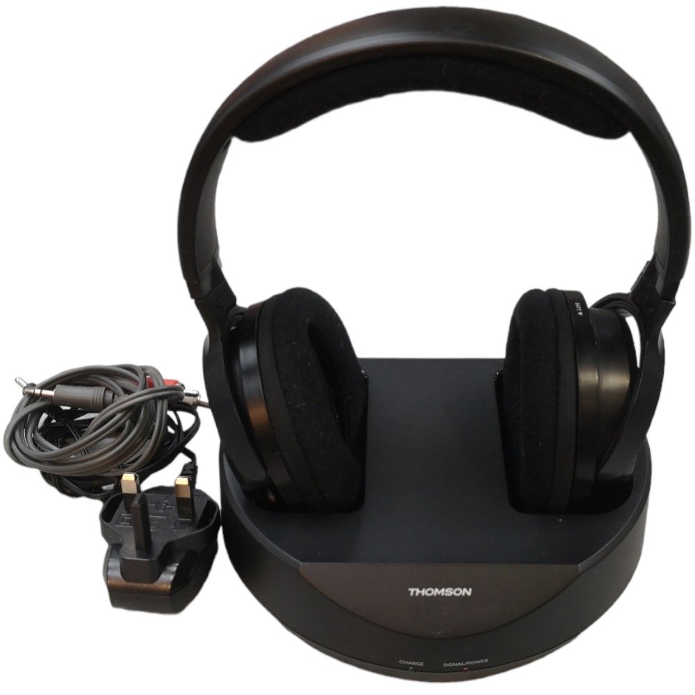 Used Thompson WHP3001BK Wireless Headphones - Own4Less